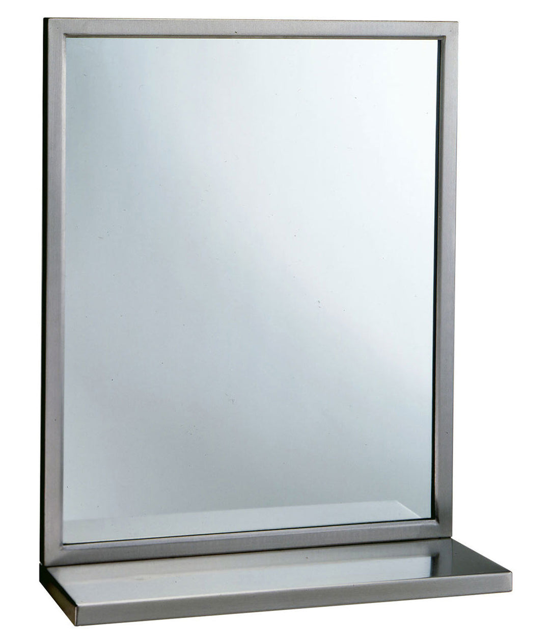 Bobrick B-292 | Welded-Frame Mirror and Shelf Combo | ICP