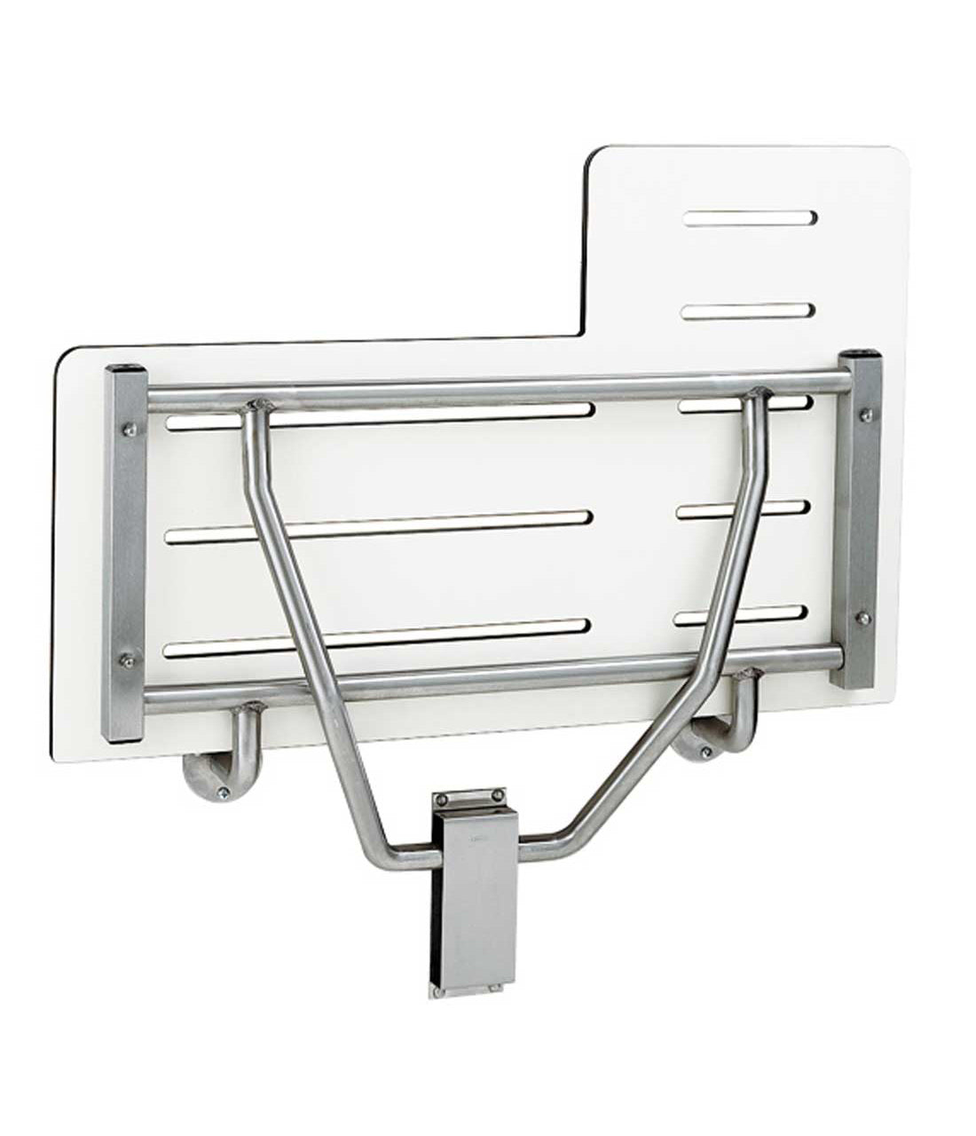 Bobrick B-5181 | Folding Shower Seat, Solid Phenolic | ICP